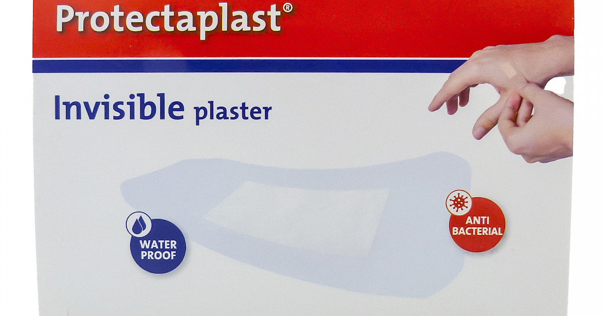 Transparante pleister 25 x 72mm 100 stuks/doos - Gema bv