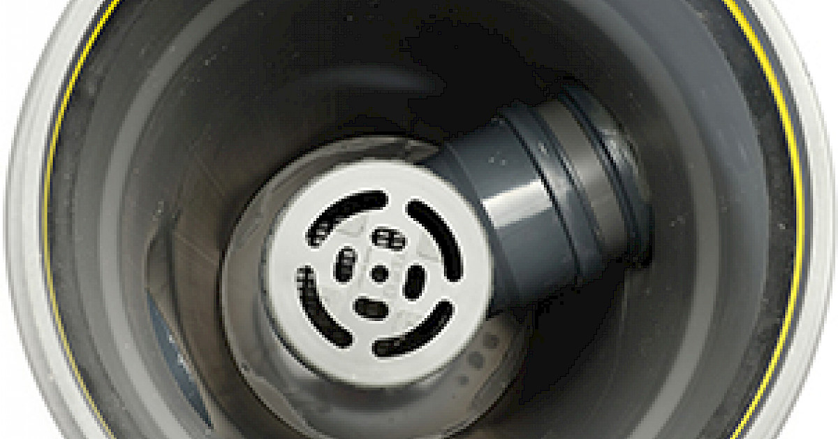 PVC regenwaterfilterput met t-filterstuk / PVC inspectieput / PVC ...