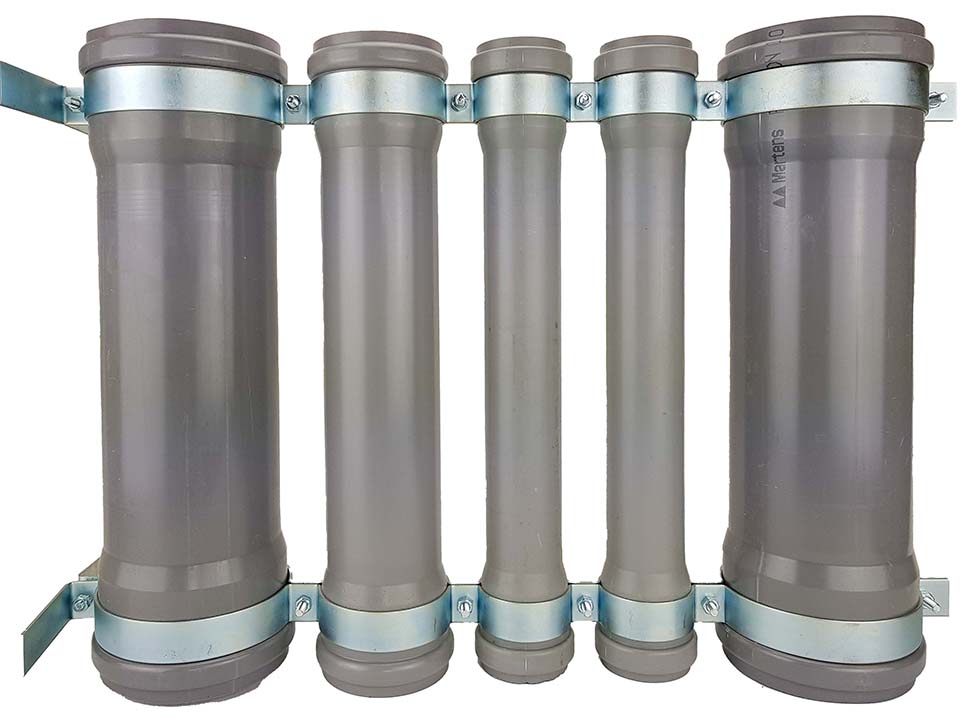 PVC riool bekistingsset + galva beugel