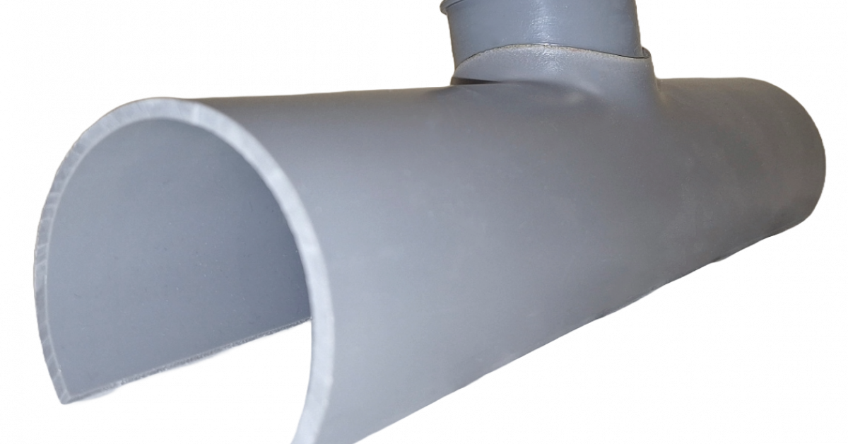 PVC zadelstuk met lijmmof