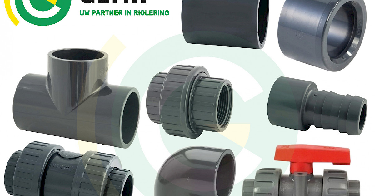 Hulpstukken druk pvc