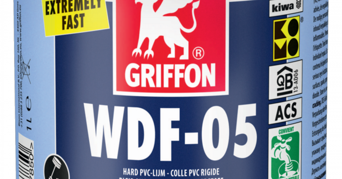 Lijm wdf-05 1l. b +dop+kwast slang