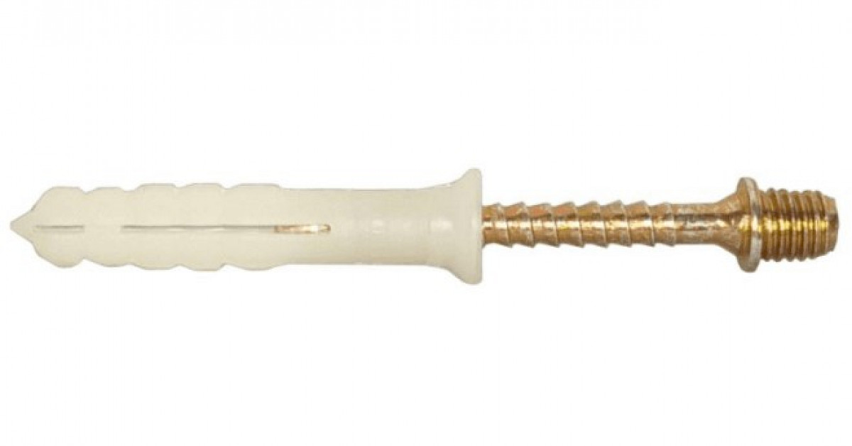 Schroefplug nylon np-45 m8 50stuks