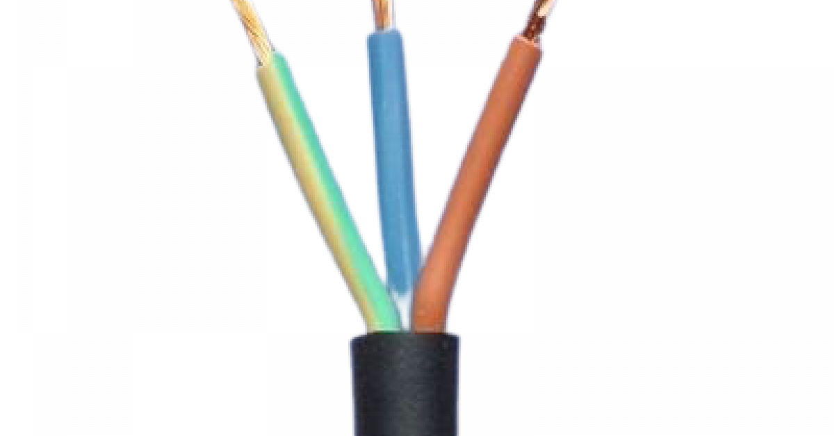 Flexibele neopreen kabel lineax h07rn-f 3g 2,5mm2 rol=50m