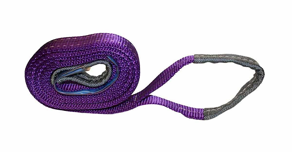 Hijsband paars 30mm 1000kg lengte 2 meter