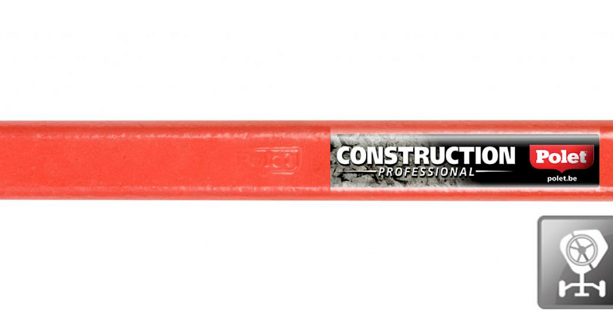 Platte beitel 300mm (Nr.: POL51010)