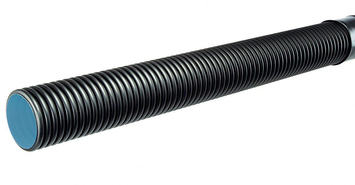 Pe aquapipe dn300 l=6m sn8 ongesleufd