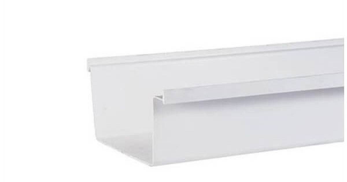 Dakgoot Polyester parelgrijs