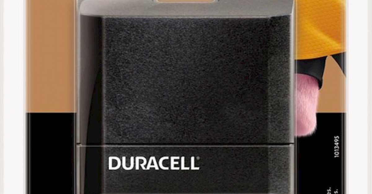 Duracell cef14 hi-speed value charger 45min incl.