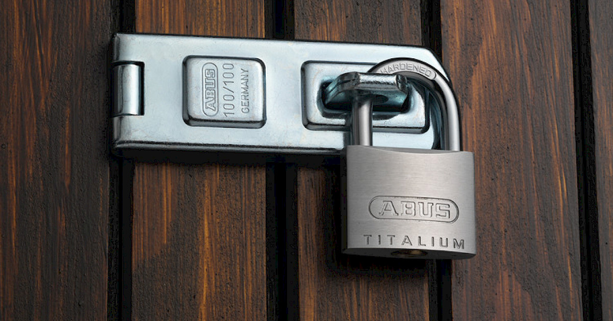 Abus titalium hangslot 64ti/30 twins b/dfnli