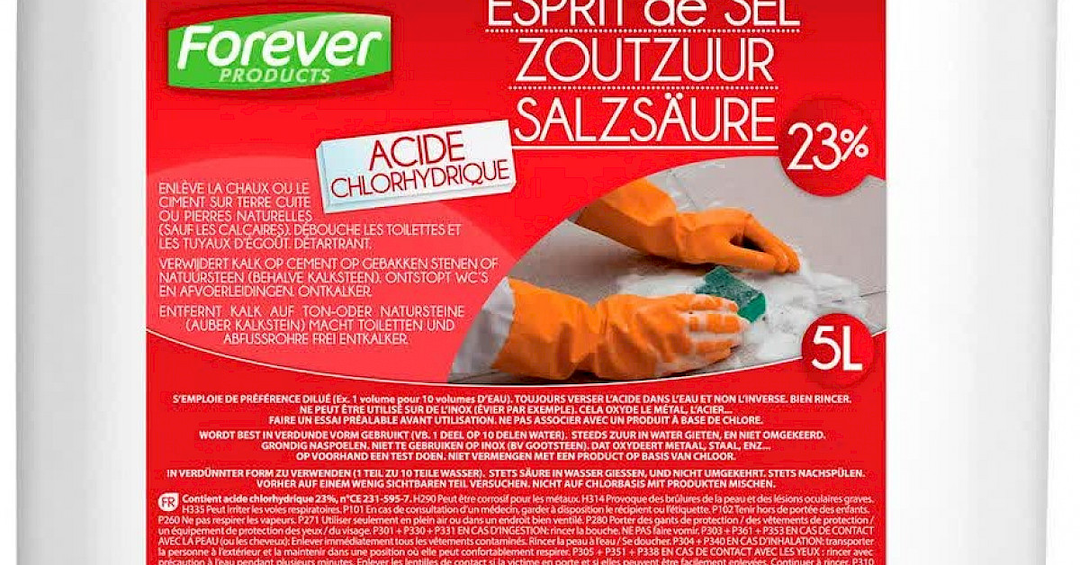 Zoutzuur 23% 5l
