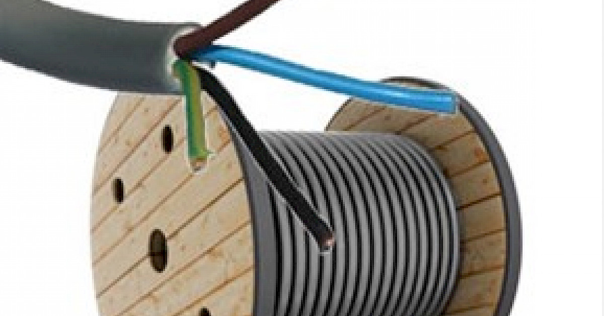 Grondkabel exvb 5g10mm² eca per meter