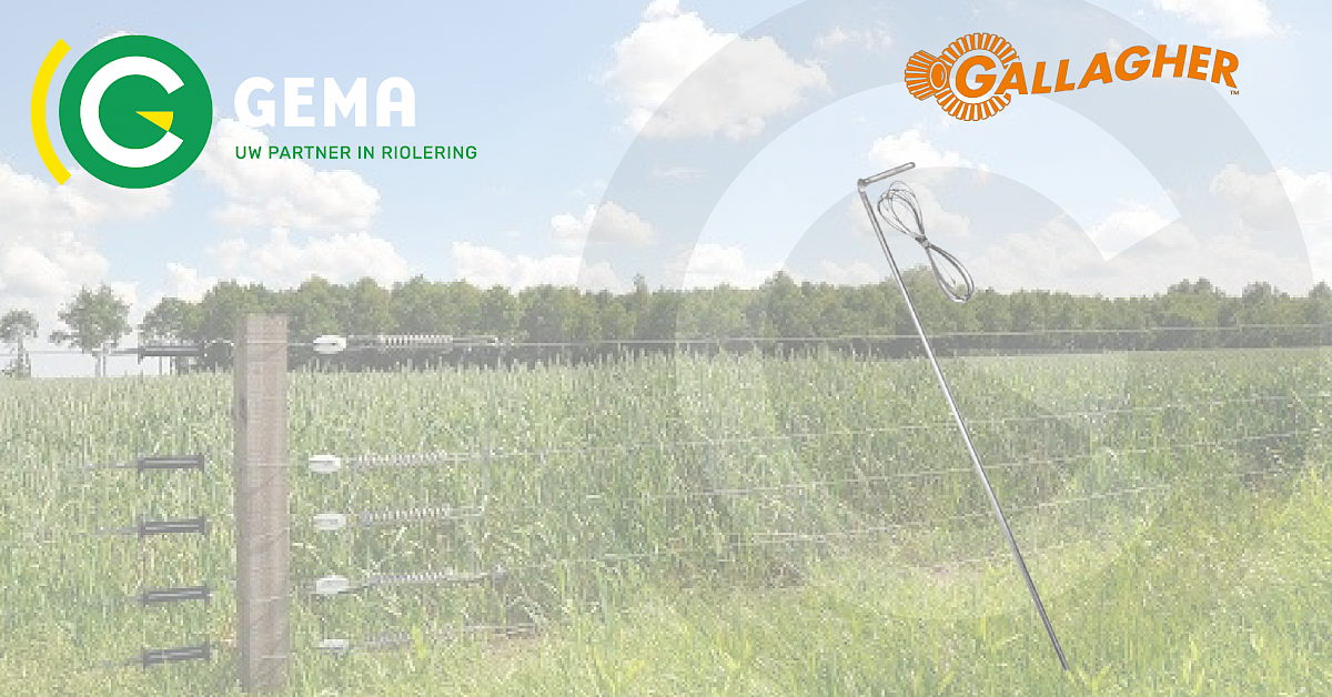 Aardpen (1x 0,5m, inclusief 3 meter kabel) (Nr.: GAL031023)