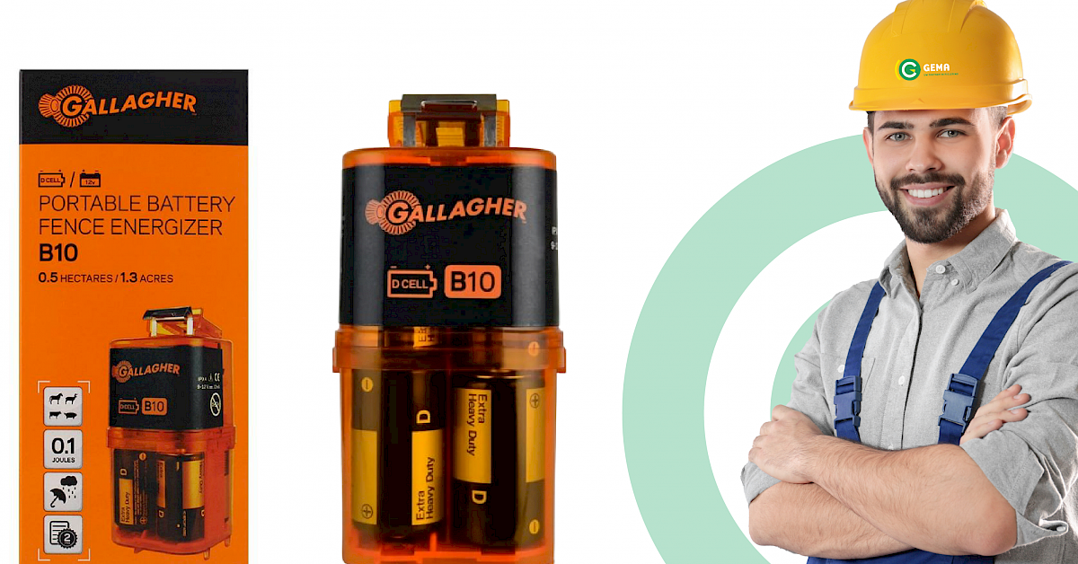 Gallagher B10 batterij-apparaat (9/12 V) (Nr.: GAL003634)