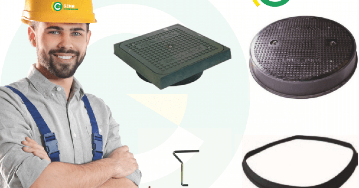 Herm. deksel km 600x600 vo 500x500 h=6cm b125 (he600sb) (Nr.: 12130600)